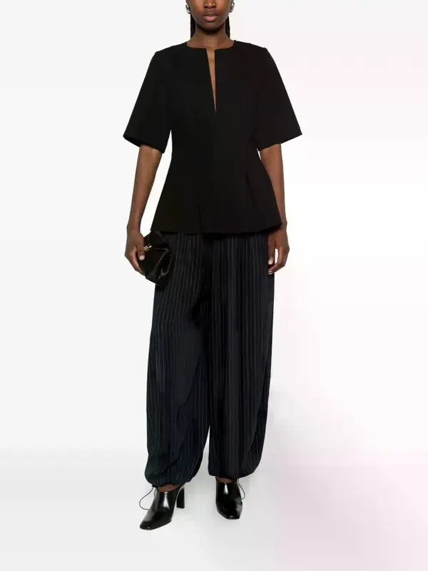 TOTEME Slit-detail Flared Blouse