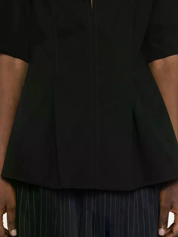 TOTEME Slit-detail Flared Blouse
