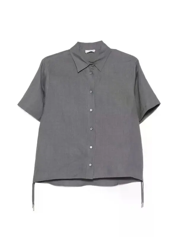 Peserico Drawstring Hem Shirt