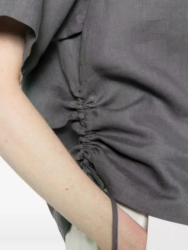 Peserico Drawstring Hem Shirt
