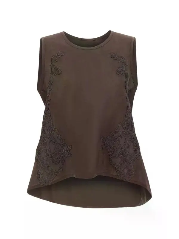 MAURIZIO MYKONOS Embroidered Blouse