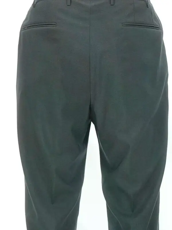 Corneliani Pleated Trousers - Green