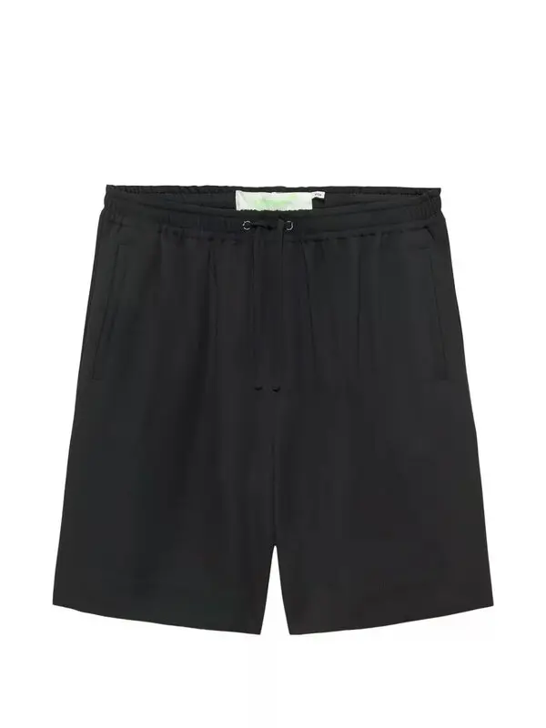 NEW AMSTERDAM SURF ASSOCIATION Logo-patch Drawstring Shorts