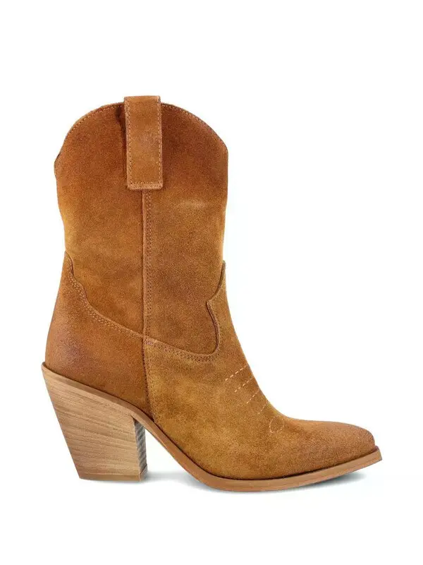JE T'AIME MILANO|WOMAN Je T'aime Milano Suede Western Boots