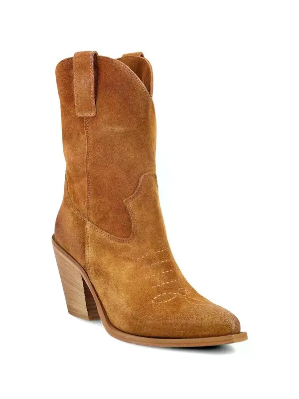 JE T'AIME MILANO|WOMAN Je T'aime Milano Suede Western Boots