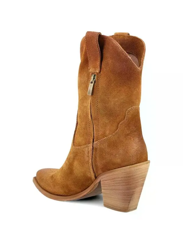 JE T'AIME MILANO|WOMAN Je T'aime Milano Suede Western Boots