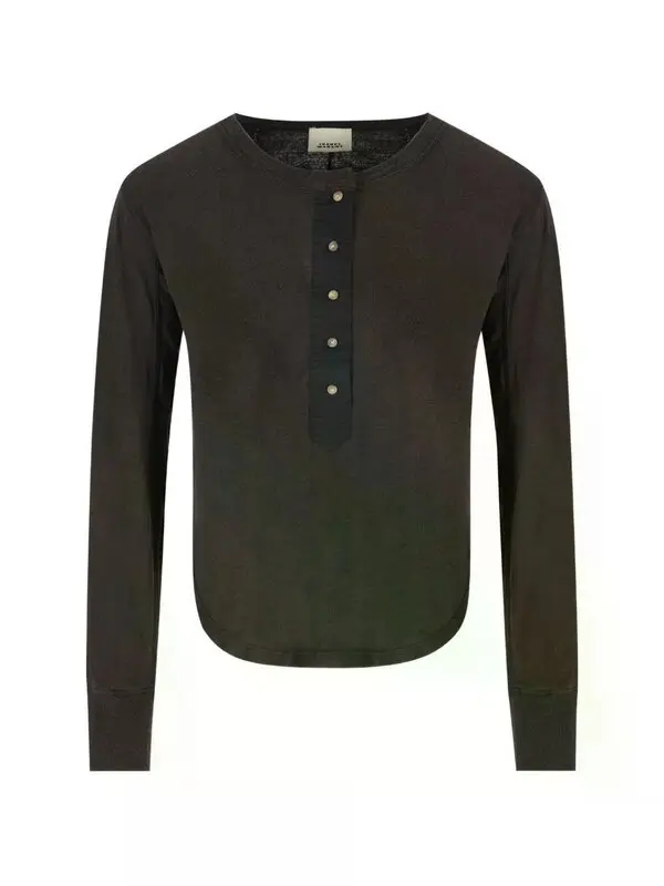Isabel Marant Étoile Button-fastening Top - Brown