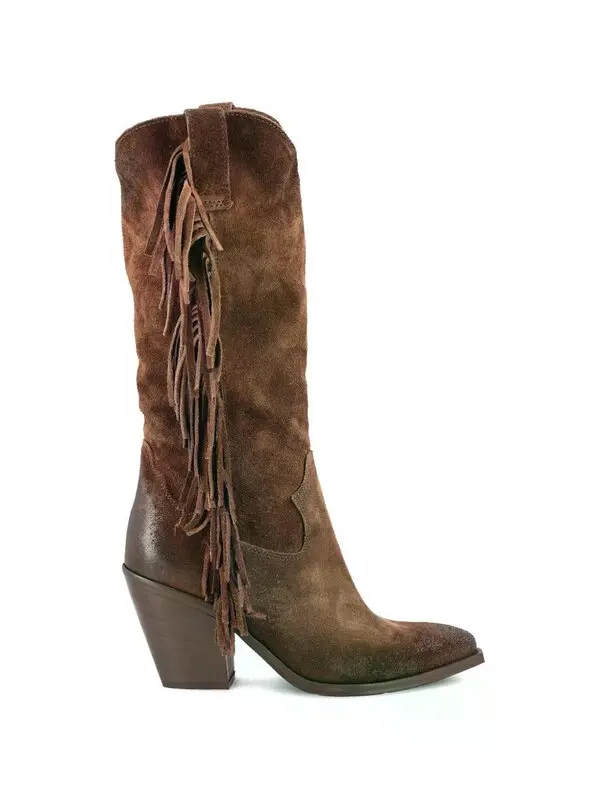 JE T'AIME MILANO|WOMAN Fringed Suede Boots