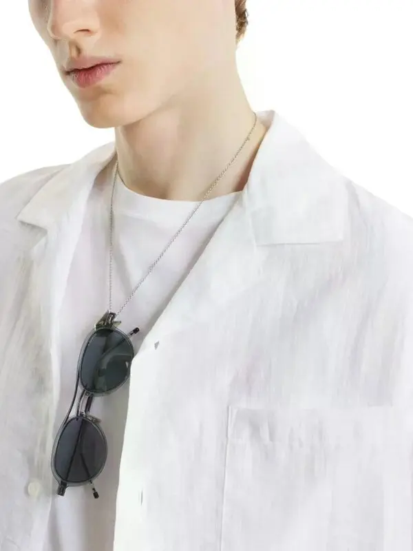 Maison Kitsuné Camp-collar Short-sleeve Shirt