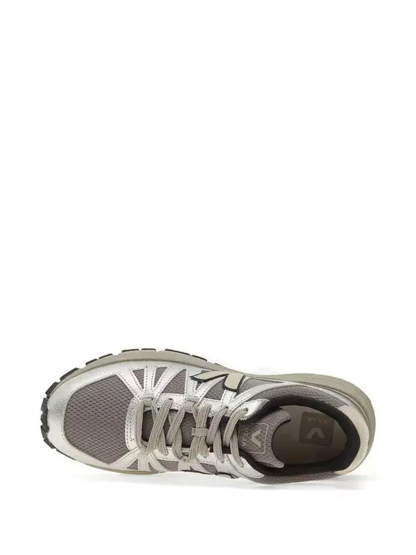 VEJA Salar Metallic-effect Sneakers - Silver