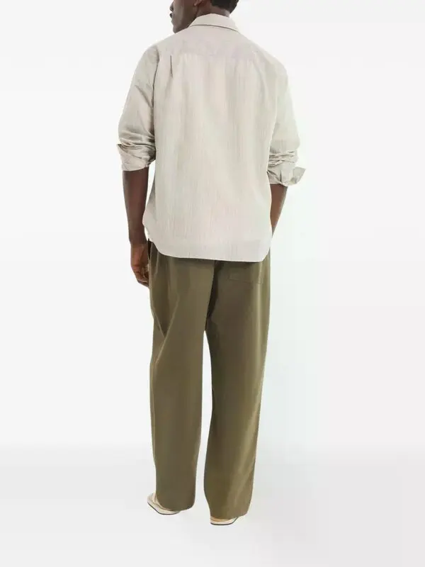 Maison Kitsuné Drawstring Waistband Trousers