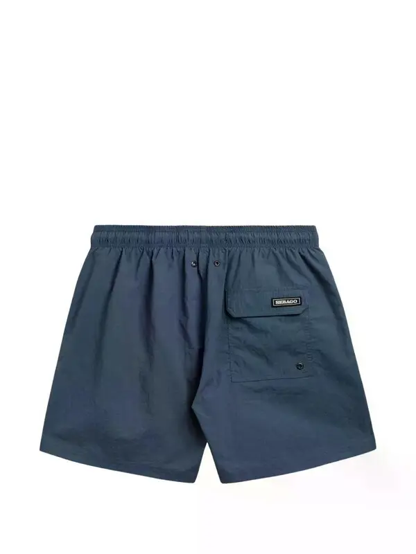 SEBAGO Logo Print Swim Shorts