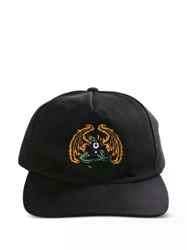 D-R-G-N Pyrogen Embroidered Baseball Cap - Black