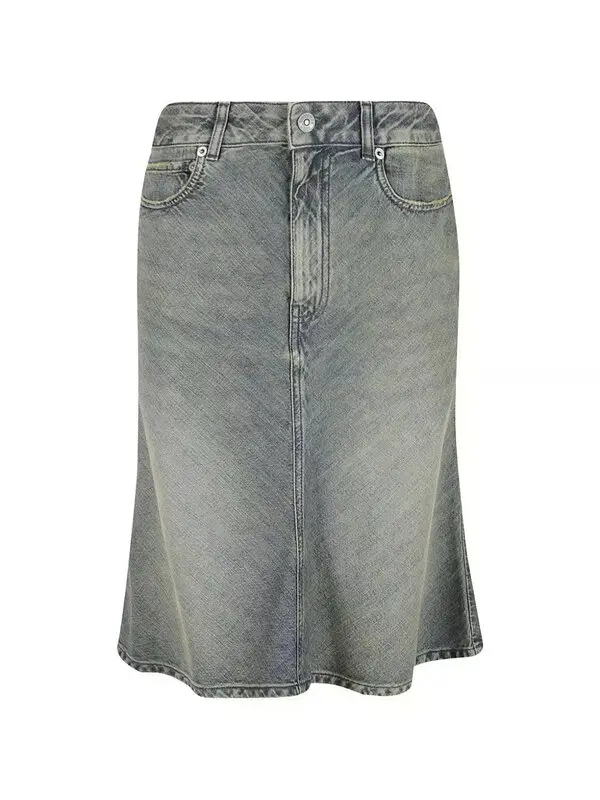 Balenciaga Godet-hem Skirt