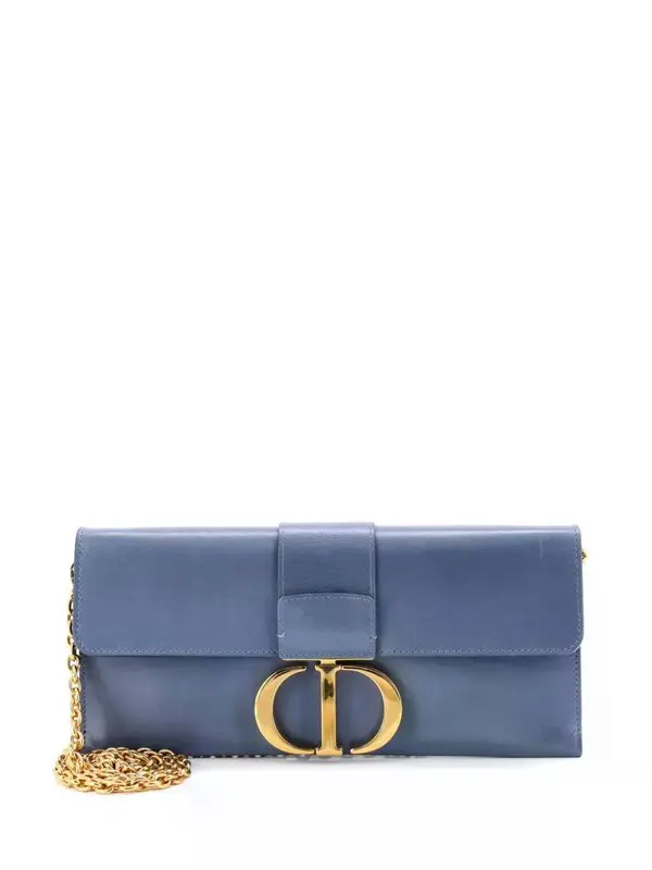 Dior 30 Montaigne Leather Clutch