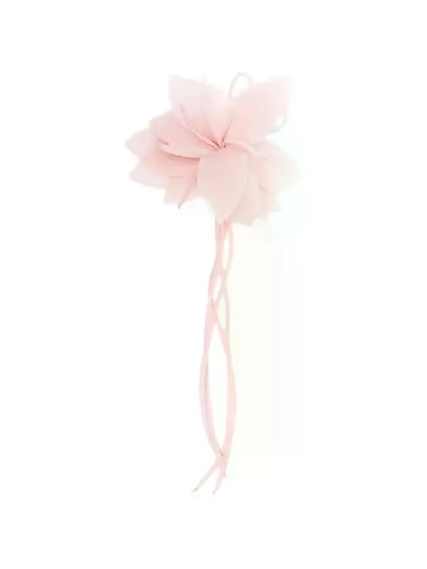 Antonelli Firenze Victoria Floral Silk Brooch - Pink