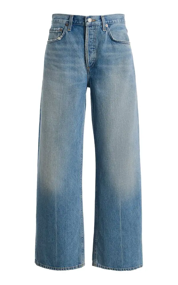 AGOLDE Arc Rigid Bow-leg Jeans - Medium Wash
