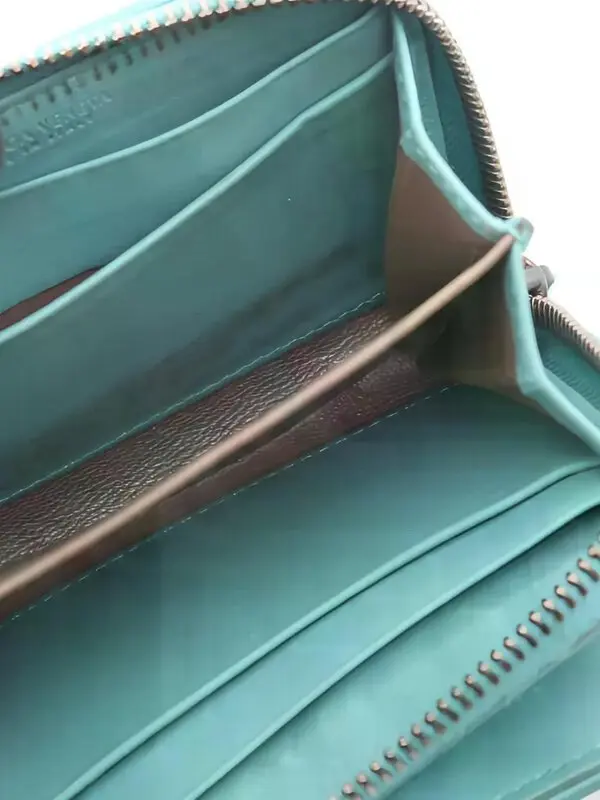 Bottega Veneta 2000s Intrecciato Bi-fold Wallet