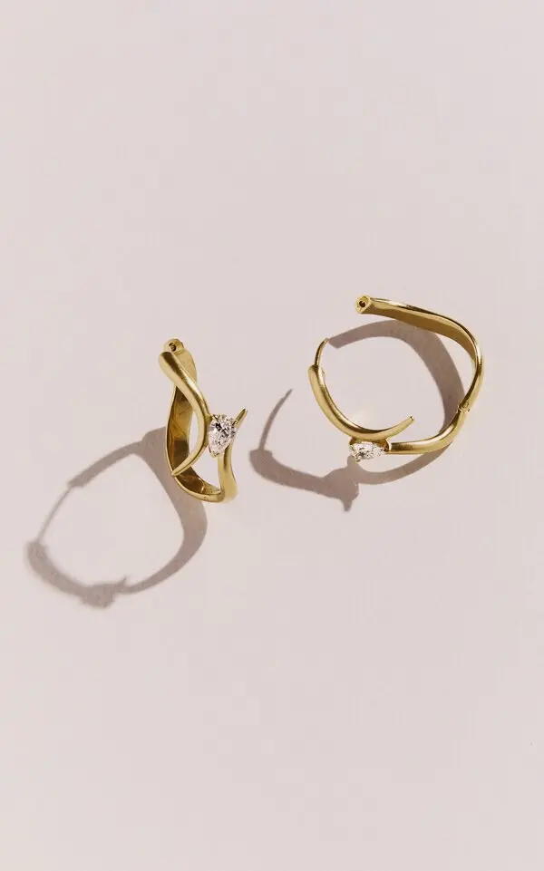 Mazarin Eboris Hoop Earrings
