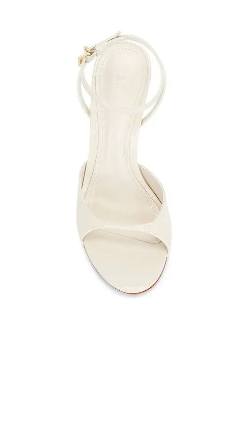 Schutz Arlette Stiletto Heel Sandals - White