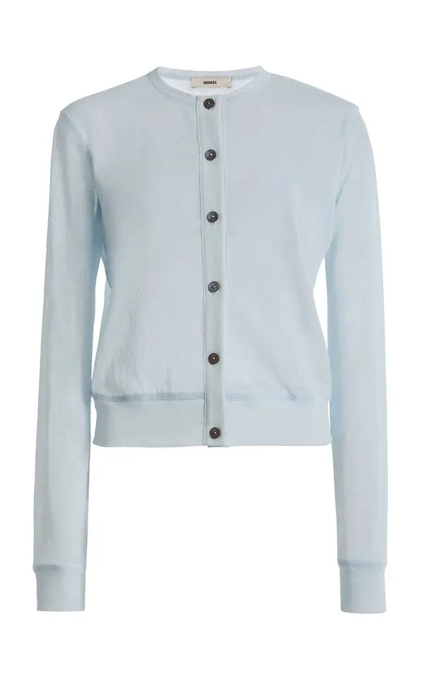 SIEDRES Poli Crewneck Cardigan