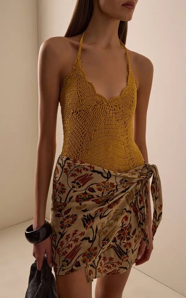 ALL THAT REMAINS Dylan Cotton Crochet Maillot