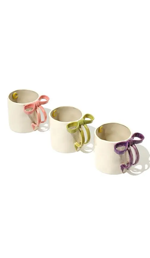 NOON & MOON Bowknot Coffee Mug