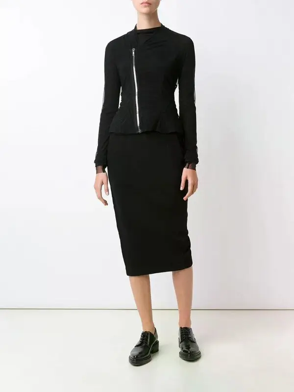 Rick Owens Fitted Sheer Jacket