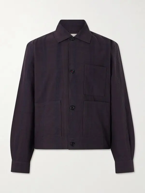 KARDO Bodhi Cotton-jacquard Jacket - Black