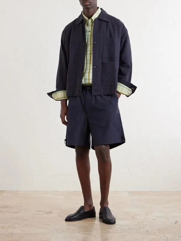 KARDO Bodhi Cotton-jacquard Jacket - Black