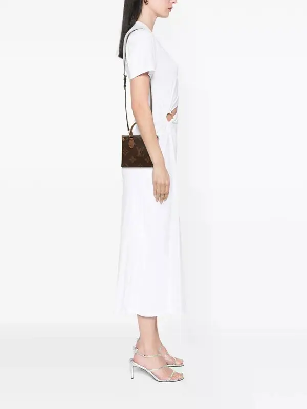 LOUIS VUITTON Onthego Bb Satchel Monogram Reverse
