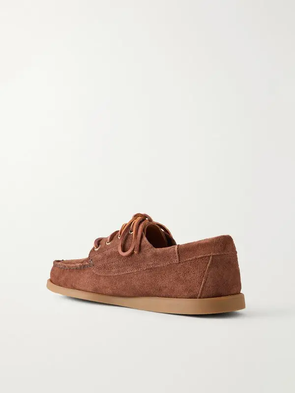 SEBAGO Askook Suede Boat Shoes - Brown