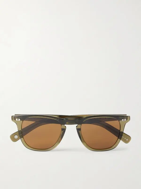 Garrett Leight Brooks Sunglasses - Brown