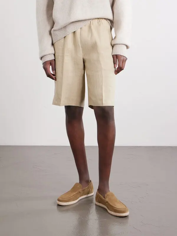 Mr P. Suede Espadrilles - Neutrals