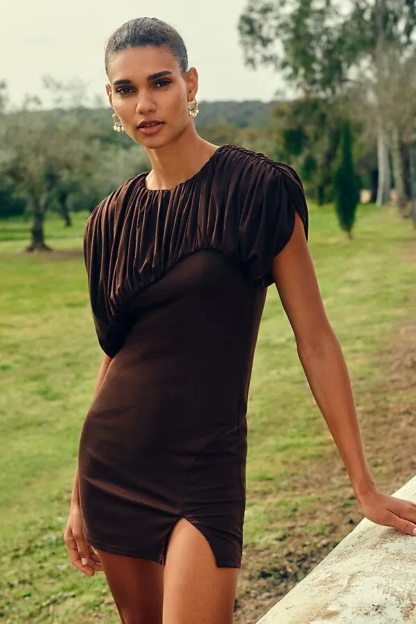 MARE MARE Puff-sleeve Dress
