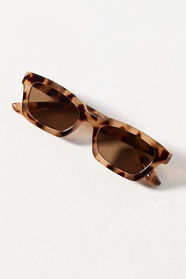 AIRE Venatici Metal Square Sunglasses - Cookie Tort