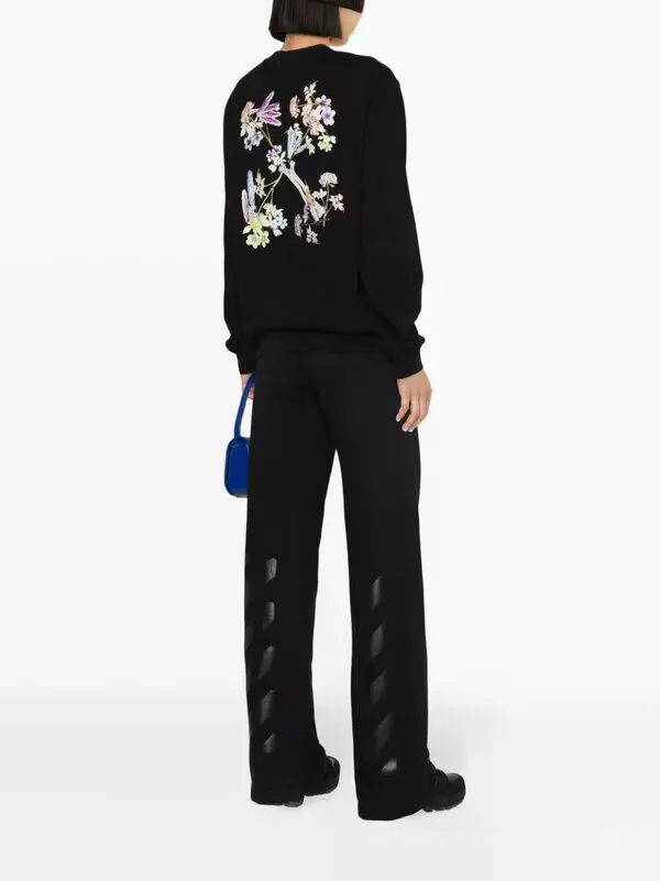 Off-White Arrows-print Cotton Sweatshirt