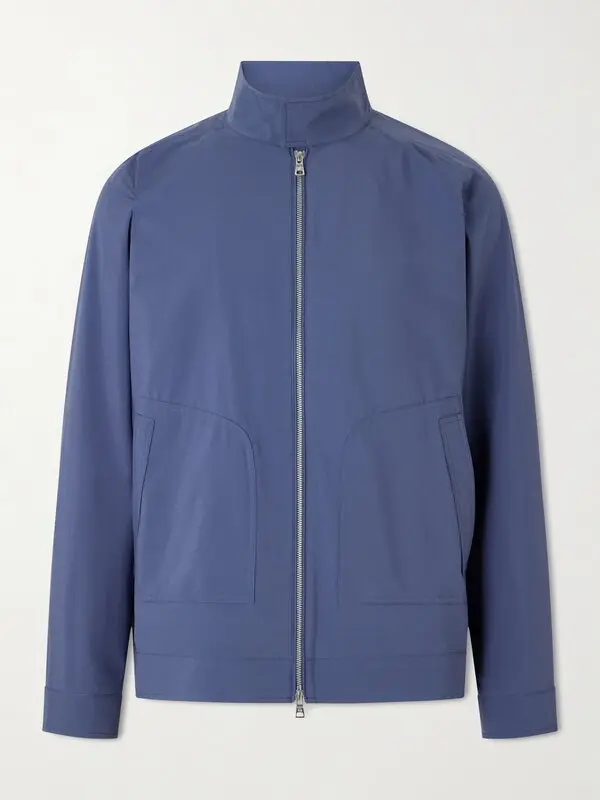 Loewe Paul Smith Linen And Cotton-blend Blazer - Blue