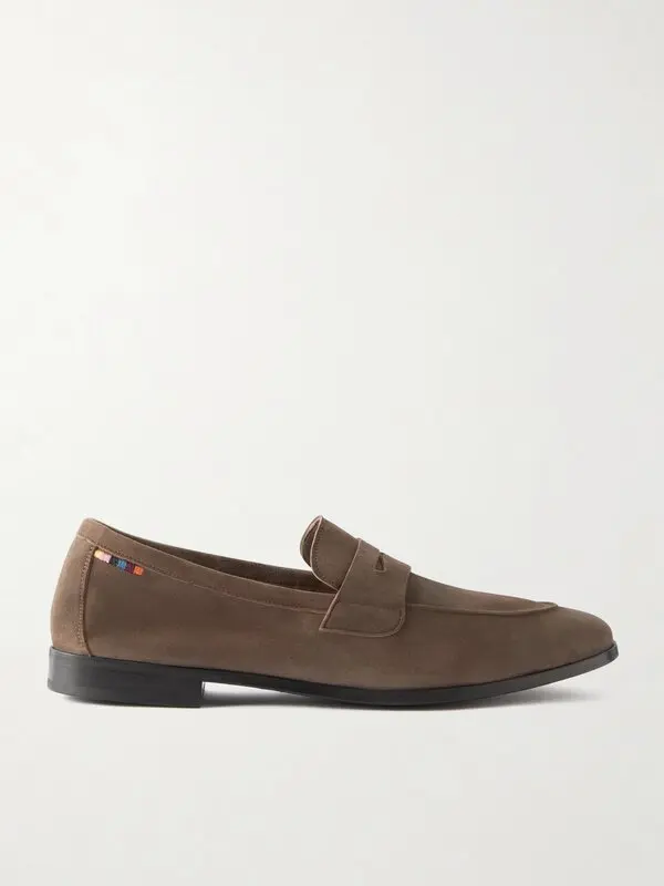 Paul Smith Suede Loafers - Green