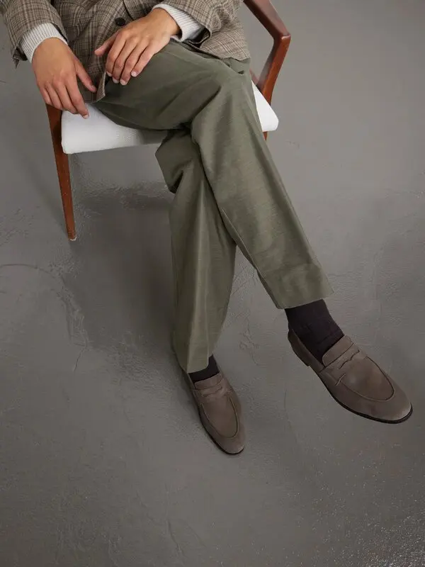 Paul Smith Suede Loafers - Green