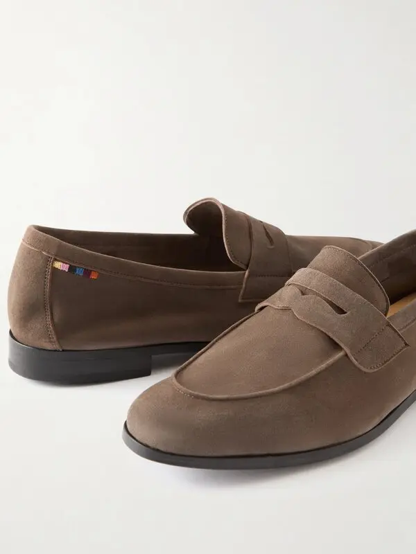 Paul Smith Suede Loafers - Green