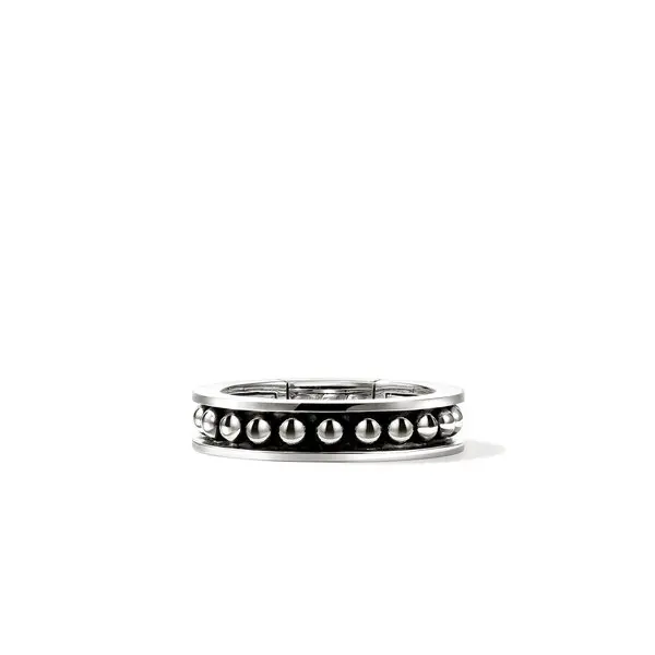 John Hardy Nailhead Ring 5.5mm - Sterling Silver