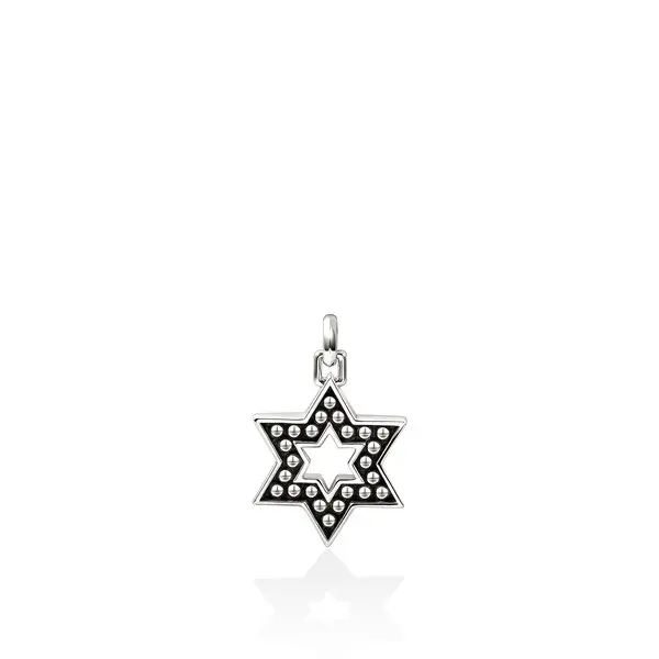 John Hardy Star Of David Pendant - Sterling Silver
