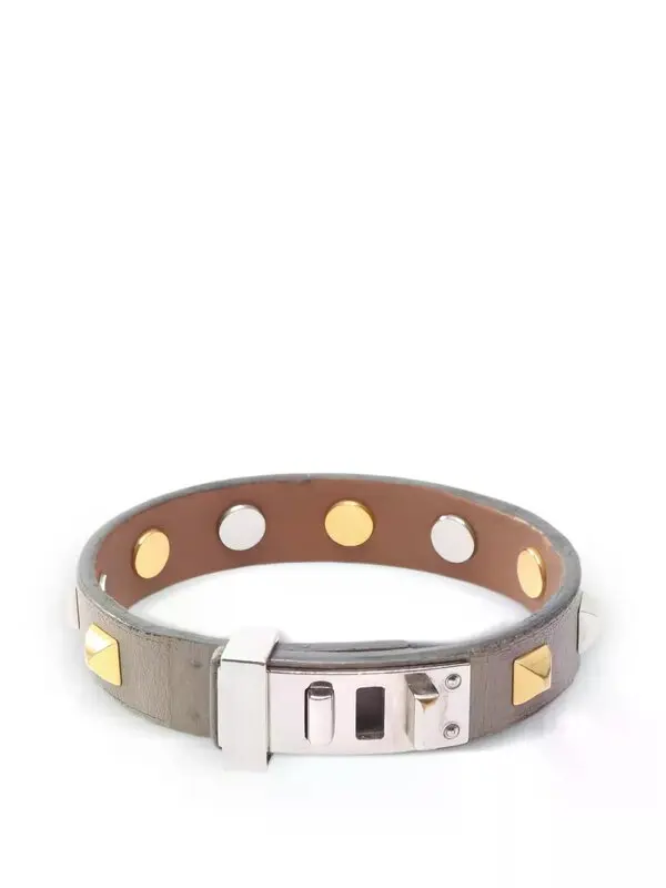 Hermès 2017 Dog Crew Studded Bracelet - Brown