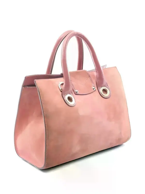JIMMY CHOO 2000s Suede And Leather Handbag