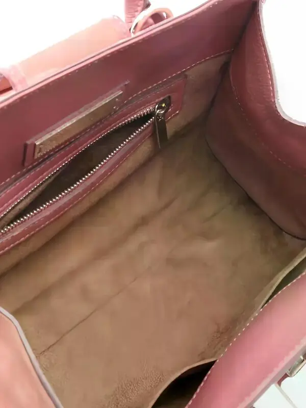 JIMMY CHOO 2000s Suede And Leather Handbag
