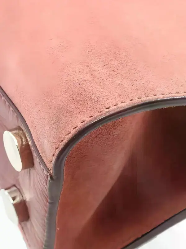 JIMMY CHOO 2000s Suede And Leather Handbag