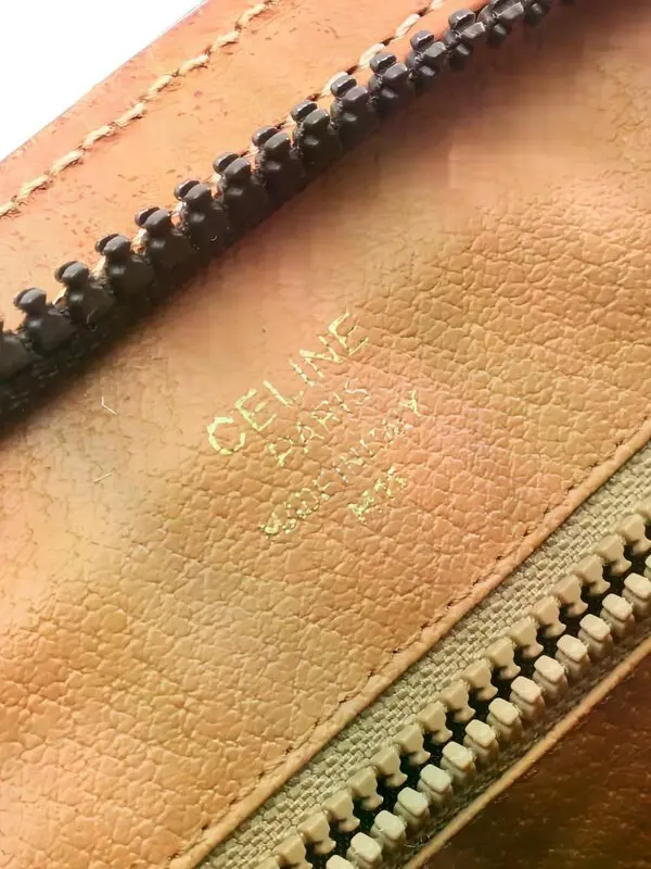 Celine 2000s Macadam Printed Clutch