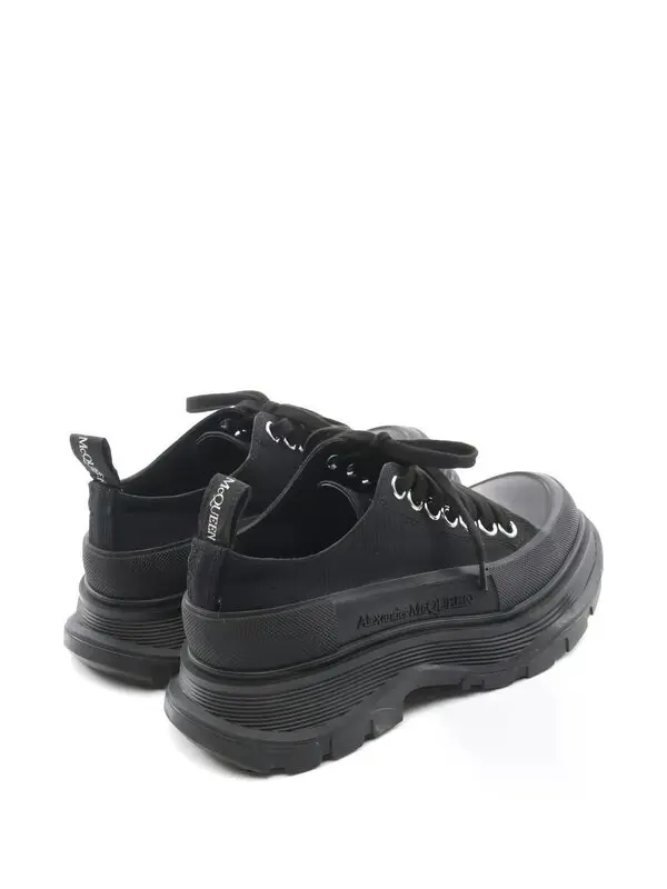 Alexander McQueen 2000s Tread Slick Sneakers - Black