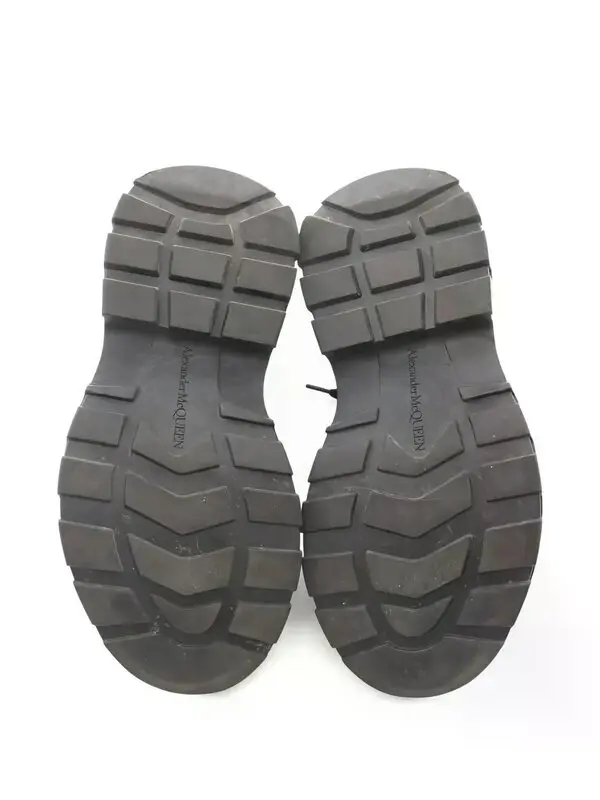 Alexander McQueen 2000s Tread Slick Sneakers - Black